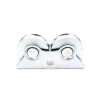 China Wholesale Sliding Gate Hardware Sliding Door and Window Roller Iron Galvanized Steels Gate Wheel V Groove Wheel for sale