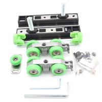 China Adjustable Sliding Double Nylon Door Roller Turkey Stainless Steel Green Window Sliding Wheels Glass Balcony Wheel for sale