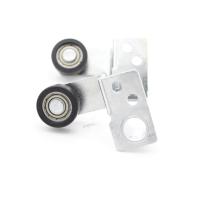 China Stainless Steel Sliding Door Roller Bearings Sliding Two-Door Hardware Roller Wheels for sale