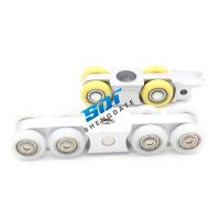 China Hardware Window Roller Soft Close Slide Door Mechanism Kitchen Door Soft Close Sliding Roller for sale