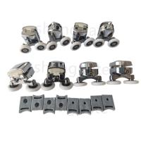 China Sliding Glass Door Parts Shower Door Rollers Double Wheels Shower Cabin Wheel Pulley for sale