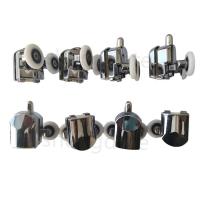 China Sliding Glass Door Parts Shower Door Rollers Double Wheels Shower Cabin Wheel Pulley for sale