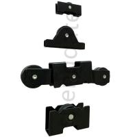 China Mexico Market New Design Steel Sliding Window Roller Metal Factory Wholesale Ruedas South America Aluminum Window Roller Pulley for sale