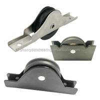 China Mexico Market New Design Steel Sliding Window Roller Metal Factory Wholesale Ruedas South America Aluminum Window Roller Pulley for sale