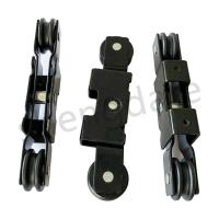 China Mexico Window Trolley Aluminium windows Wheels Metal Door Roller Set Pulley for sale