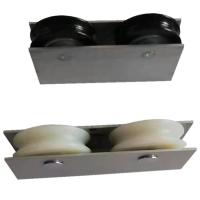 China Mexico Window Trolley Aluminium windows Wheels Metal Door Roller Set Pulley for sale