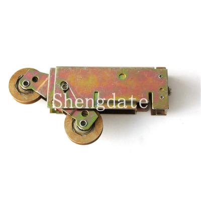 China Sale Steel Ball Bearing Wheels and Housing Rollers Assembly Window Sliding Patio Door Rollers for sale