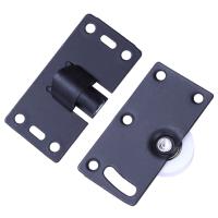 China Sliding Door Mute Pulleys Furniture Parts Iron Pulley Cabinet Wardrobe Bearings Sliding Door Roller Wardrobe Wheel for sale