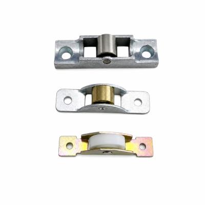 China Modern Iron Galvanized Exterior Hotel Sliding Door Bottom Rollers Durable Rust-proof  Rolling Easy Install for Garage Door for sale