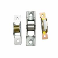 China Modern Iron Galvanized Exterior Hotel Sliding Door Bottom Rollers Durable Rust-proof  Rolling Easy Install for Garage Door for sale