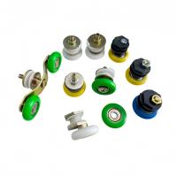 China Brazil Market 1125 Shower Box Glass Door Roller Colorful Nylon Wheel 608zz Bearing Pulley Roldanas Replacement Spare Parts for sale
