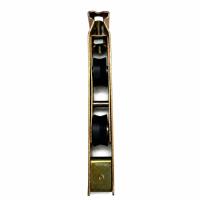 China Double Wheel  Adjustable Sliding Door Roller Zinc Plated Steel Frame Nylon Pulley Heavy Duty Durable  for UPVC Aluminum Door for sale