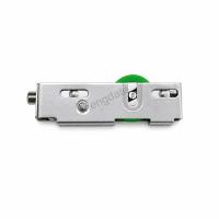 China Modern Chrome-plated Sliding Door Roller Pulley 73*12*20.5MM Durable Rolling Smoothly Garage Gym Hotel School Bedroom Warehouse for sale