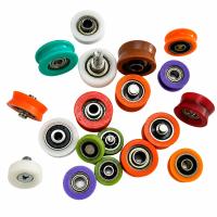 China Nylon POM U Groove 608 Bearing Pulley Wheel for Sliding Door Roller and Window Roller Applications for sale