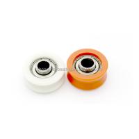 China Nylon POM U Groove 608 Bearing Pulley Wheel for Sliding Door Roller and Window Roller Applications for sale