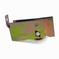 China 1mm 2mm Thickness Colored Zinc Sliding Window Roller and Window Roller Pulley Wheel for Smooth Sliding for sale