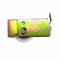 China 1mm 2mm Thickness Colored Zinc Sliding Window Roller and Window Roller Pulley Wheel for Smooth Sliding for sale