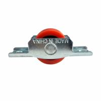 China Modern Updated Single Ball Bearing Galvanized Sliding Roller Wheel  for Aluminium UPVC Window for sale