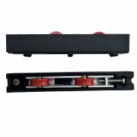 China Heavy Duty Rust Proof Double Wheel Nylon POM Weatherproof Smooth Rolling Durable Multiple Sizes Sliding Window Door Roller for sale