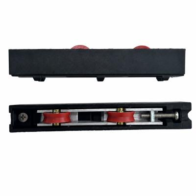 China Heavy Duty Rust Proof Double Wheel Nylon POM Weatherproof Smooth Rolling Durable Multiple Sizes Sliding Window Door Roller for sale