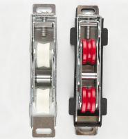 China Durable Double Wheels Sliding Door Pulley Roller Metal Morden Design Door and Window Accessories for sale