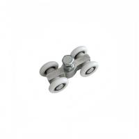 China Aluminum Alloy Door and Window Roller with POM Wheel Compact Carriage Sliding Door Pulley for Smooth Sliding for sale