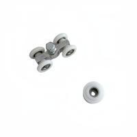China Aluminum Alloy Door and Window Roller with POM Wheel Compact Carriage Sliding Door Pulley for Smooth Sliding for sale