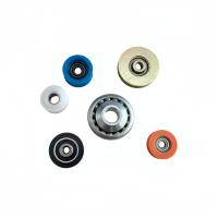 China Ball Bearing and Roller Wheel Range for Sliding Door Window Cabinet Hardware Smooth Rolling Metal Nylon POM Components for sale