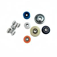 China Ball Bearing and Roller Wheel Range for Sliding Door Window Cabinet Hardware Smooth Rolling Metal Nylon POM Components for sale