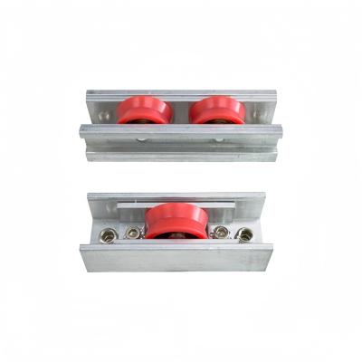 China Aluminum Alloy Sliding Window and Door Roller Plastic Roller Set with Nylon or POM Wheels for Smooth Rolling for sale
