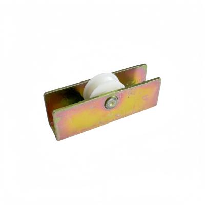 China Sliding Roller Pulley for Wardrobe Door Furniture Hardware Smooth Movement Low Noise Closet Door Sliding Fittings for sale
