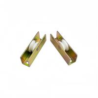 China Sliding Roller Pulley for Wardrobe Door Furniture Hardware Smooth Movement Low Noise Closet Door Sliding Fittings for sale