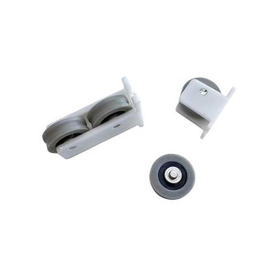 China 2 mm and 1 mm Thickness Plastic Roller with Deep Groove Ball Bearing for Sliding Door Roller and Window Roller Hardware for sale