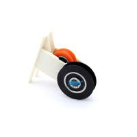 China 2 mm and 1 mm Thickness Plastic Roller with Deep Groove Ball Bearing for Sliding Door Roller and Window Roller Hardware for sale