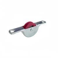 China Low Noise Rust-proof Smooth Sliding Window Roller Nylon Wheel Pulley for Aluminum Door and Window Hardware Track for sale