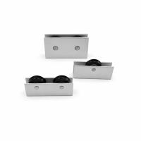 China Garrucha Para Ventana Zinc Alloy Single Roller High Strength Nylon Wheel for Sliding Door Systems for sale
