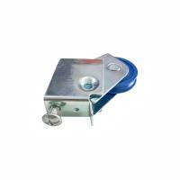 China Manufacturer Custom Made Sliding Door Roller Nylon Groove Wheel Pulley with Lateral Regulating Screw for Aluminum Window System for sale
