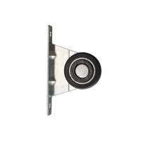 China Adjustable Height Nylon Wheel Sliding Door Roller Aluminum Alloy Window Roller for Chile Peru Market for sale