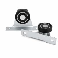 China Adjustable Height Nylon Wheel Sliding Door Roller Aluminum Alloy Window Roller for Chile Peru Market for sale