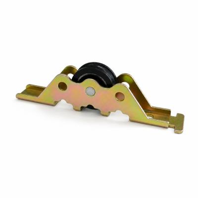 China Colorful Zinc Plated Window Roller High Strength Nylon Sliding Door Roller Pulley Wheel with High Load-bearing Performance for sale