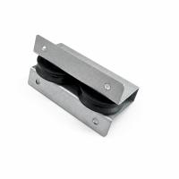 China Zinc Alloy Double Window Pulley Smooth Sliding Roller for Door and Window Hardware Wholesale for sale