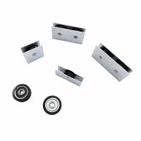 China Zinc Alloy Double Window Pulley Smooth Sliding Roller for Door and Window Hardware Wholesale for sale