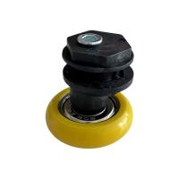 China Nylon Wheel Eccentric Shaft Adjustable Shower Door Roller Sliding Door Pulley for Glass Door Hardware for sale