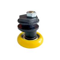 China Nylon Wheel Eccentric Shaft Adjustable Shower Door Roller Sliding Door Pulley for Glass Door Hardware for sale