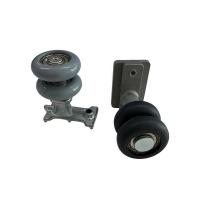 China Cam Balkon Vidali Teker Double Wheel 608zz Bearing Bolt Screw Adjustable Turkey Balcony No Bracket OEM for sale