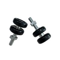 China Cam Balkon Vidali Teker Double Wheel 608zz Bearing Bolt Screw Adjustable Turkey Balcony No Bracket OEM for sale