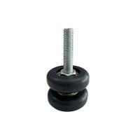 China Cam Balkon Vidali Teker Double Wheel 608zz Bearing Bolt Screw Adjustable Turkey Balcony No Bracket OEM for sale