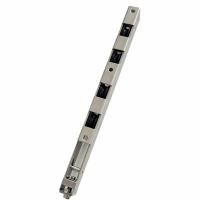 China Cam Balkon Kapi Teker Turkey Glass Balcony 4 Wheel Long Bar Roller Stainless Steel Adjustable Heavy Duty SDT for sale
