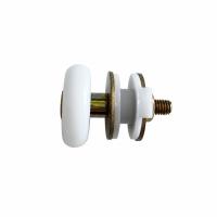 China Bathroom Shower Enclosure Roller White Nylon 30mm Waterproof Color Zinc Deep Groove Bearing Adjustable SDT for sale