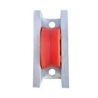 China UPVC Window Sliding Door Roller Aluminum Alloy Single Wheel Door Hardware Accessories Wholesale Factory Direct for sale